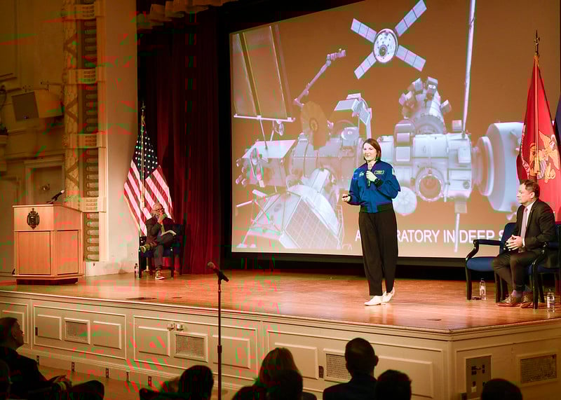 Notable USNA Graduate: Kayla Barron