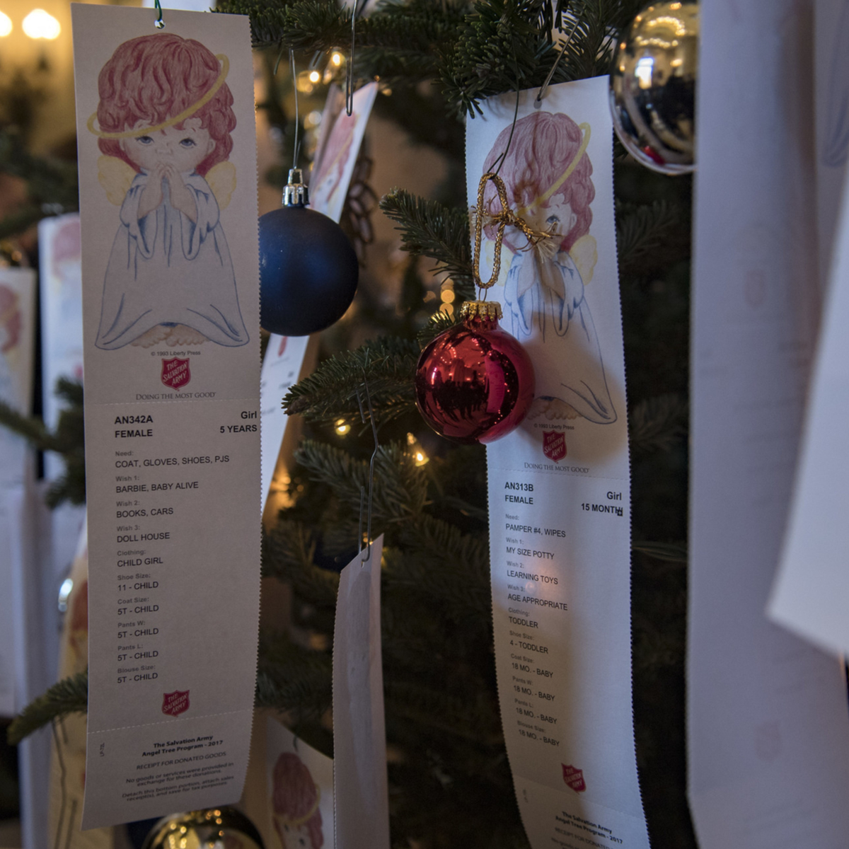 The UNSA Giving Tree Ceremony