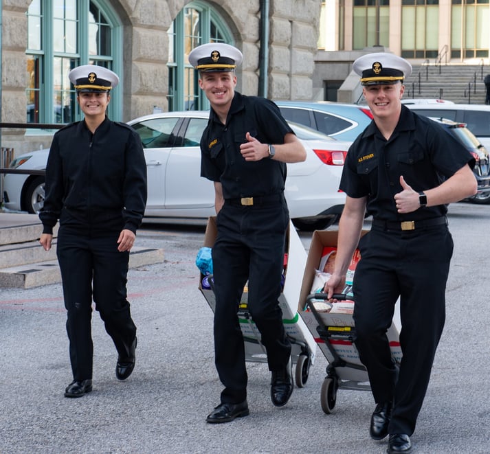 Brigade of Midshipmen Uniform Protocols