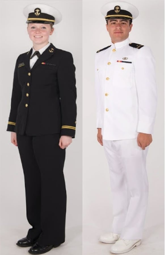 Brigade of Midshipmen Uniform Protocols